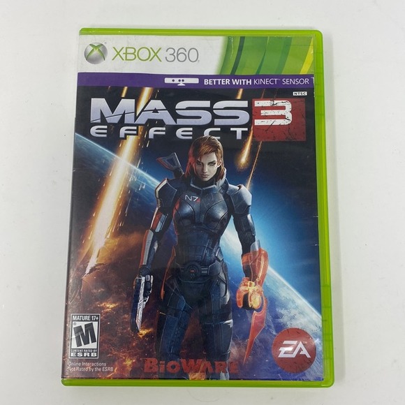 Microsoft Other Mass Effect 3 Xbox 36 Microsoft Game Poshmark 1627